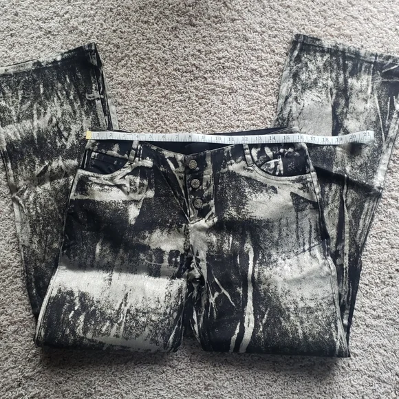Luna Chix | Pants & Jumpsuits | Lunachix Black And Gold Button Fly ...